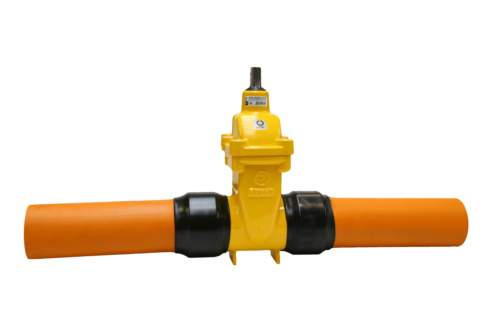 Gate valve DN 150 with PE ends PE160 160 \ DN150 \ Not applicable ...