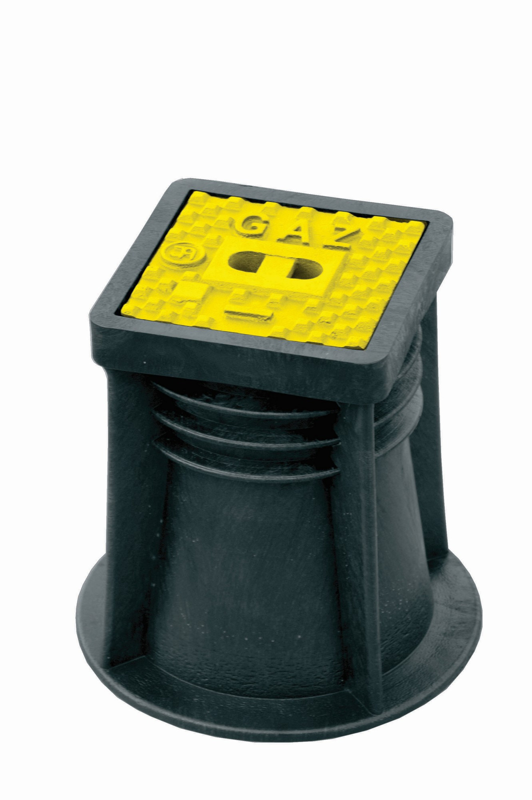 Surface box HDPE, square, GAS Plastic \ GAS, square | Offer \ Valves ...